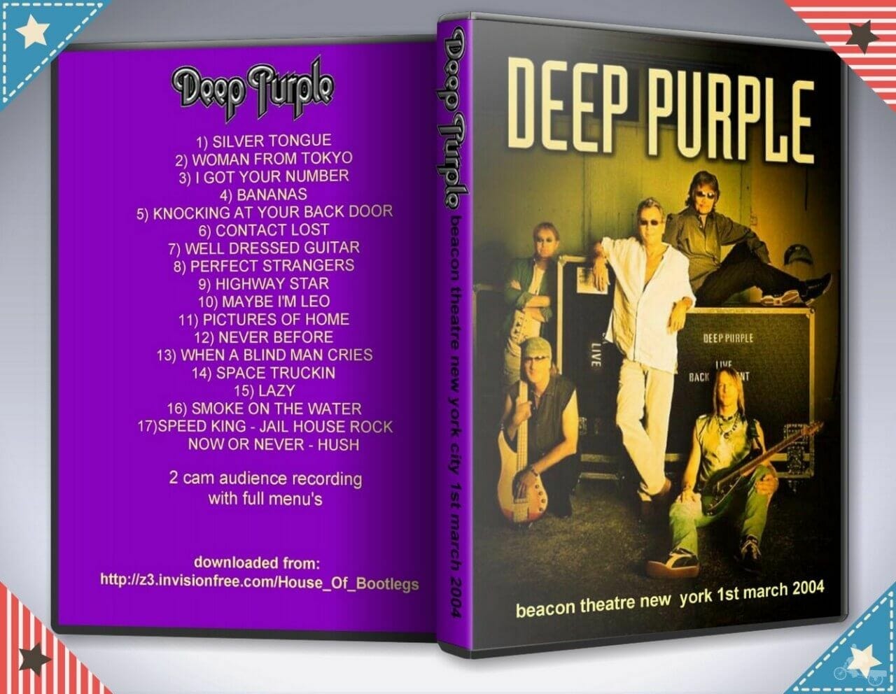 Concierto Deep Purple en Nueva York en 2004 (Bananas tour)