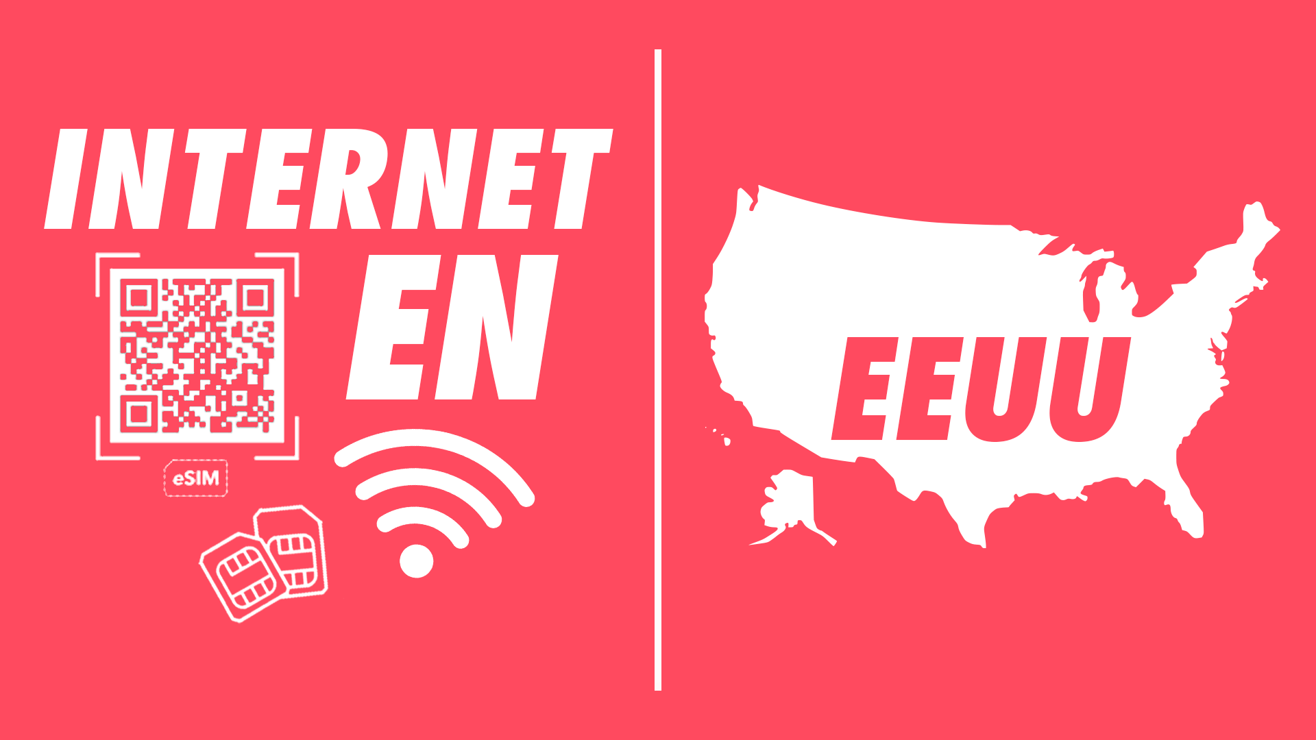 eSIM en Estados Unidos SIM USA - internet en EEUU